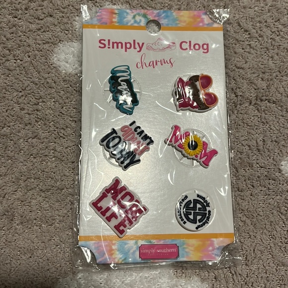 Simply Southern | Accessories | Simply Southern Mom Clog Charms | Poshmark